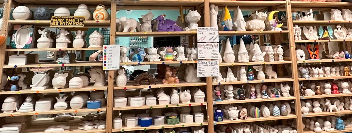 Ceramics: Paint Your Own Pottery – Make It Artfull
