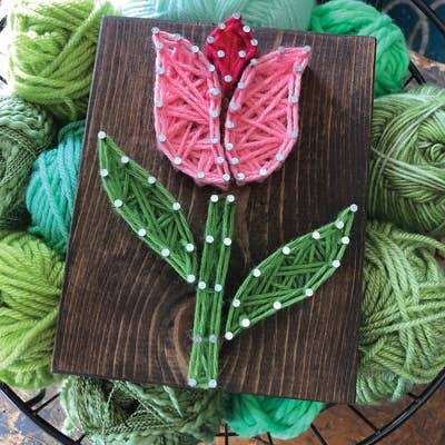 Tulip Mini String Art Kit - DIY – Make It Artfull